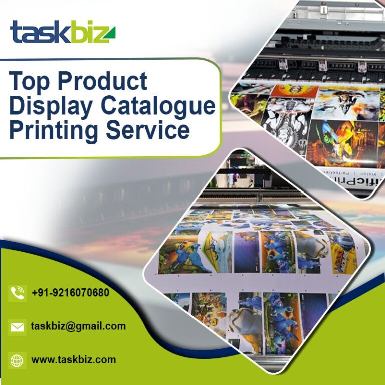 Top Product Display Catalogue Printing Service | Taskbiz